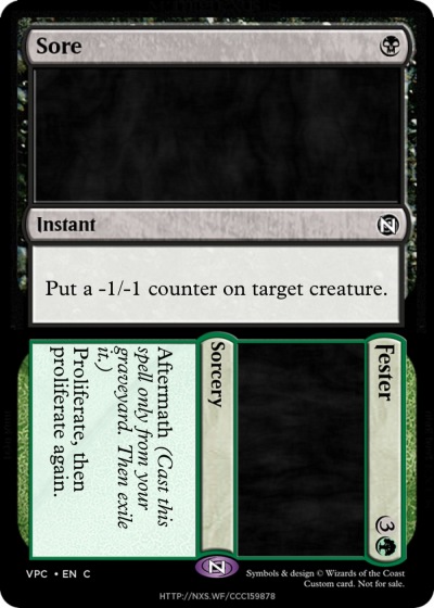 MTGNexus - Sore // Fester