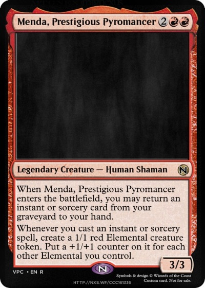 MTGNexus - Menda, Prestigious Pyromancer