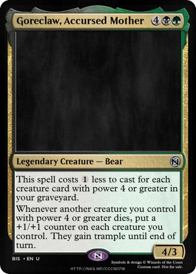 MTGNexus - Goreclaw, Accursed Mother