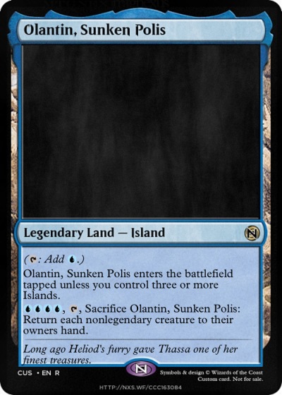 MTGNexus - Olantin, Sunken Polis