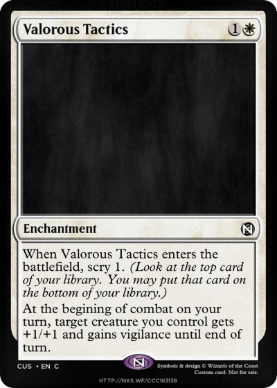 MTGNexus - Valorous Tactics