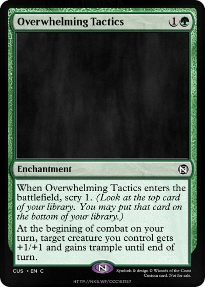 MTGNexus - Overwhelming Tactics