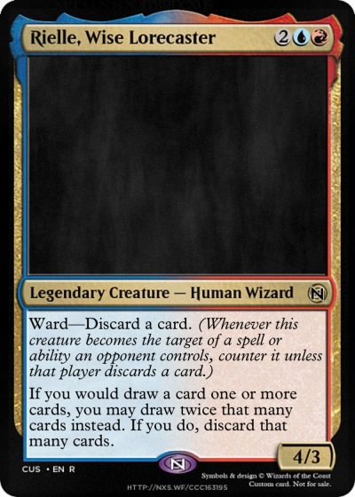 MTGNexus - Rielle, Wise Lorecaster