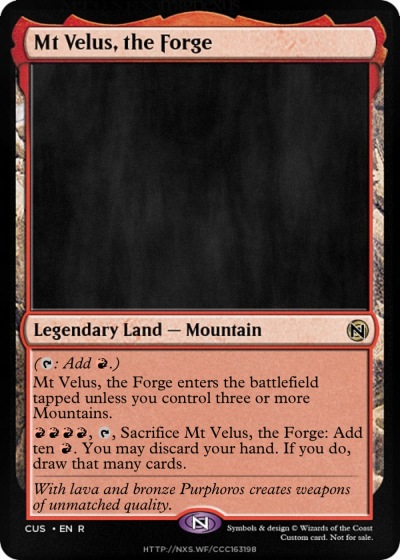 MTGNexus - Mt Velus, the Forge