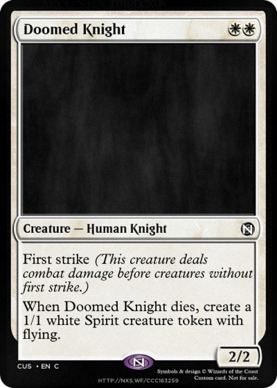 MTGNexus - Doomed Knight