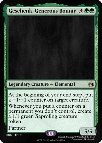 MTGNexus - Geschenk, Generous Bounty