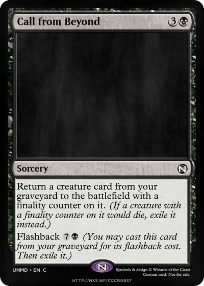 MTGNexus - Call from Beyond