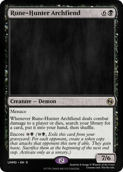 MTGNexus - Rune-Hunter Archfiend