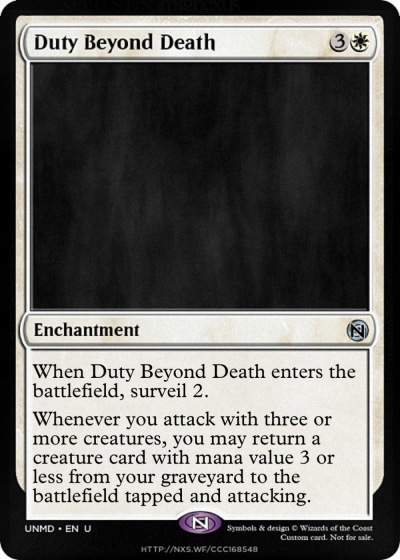 MTGNexus - Duty Beyond Death