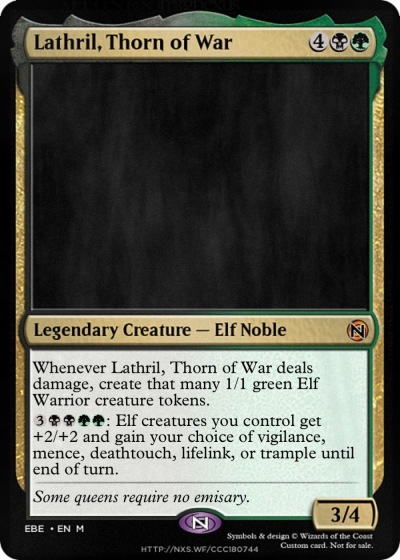 MTGNexus - Lathril, Thorn of War