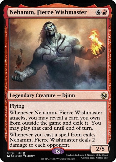 MTGNexus - Nehamm, Fierce Wishmaster