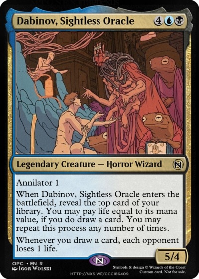 MTGNexus - Dabinov, Sightless Oracle