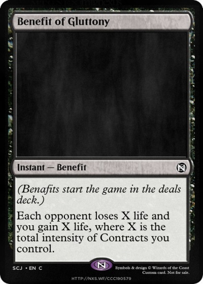 MTGNexus - Benefit of Gluttony
