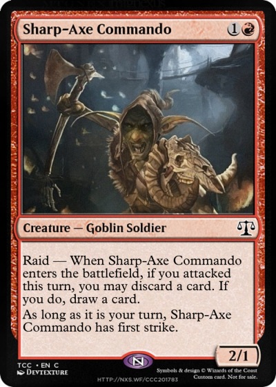 MTGNexus - Sharp-Axe Commando