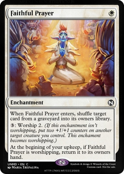MTGNexus - Faithful Prayer
