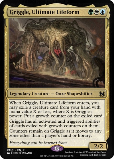 MTGNexus - Griggle, Ultimate Lifeform
