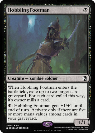 MTGNexus - Hobbling Footman