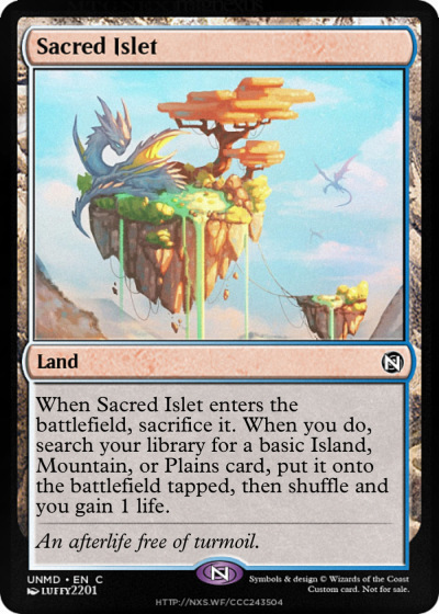 MTGNexus - Sacred Islet