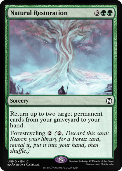 MTGNexus - Natural Restoration