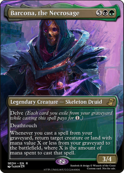 MTGNexus - Barcona, the Necrosage