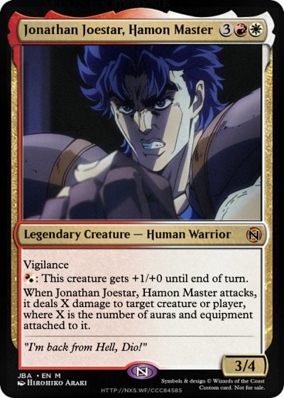 MTGNexus - Jonathan Joestar, Hamon Master