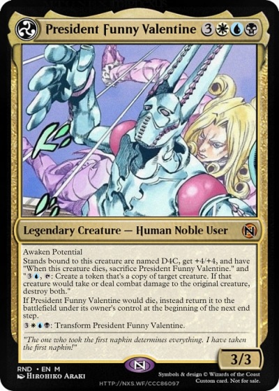 MTGNexus - President Funny Valentine // Valentine, America's Future