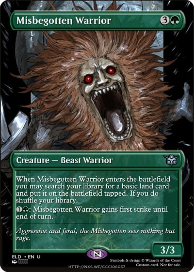 MTGNexus - Misbegotten Warrior
