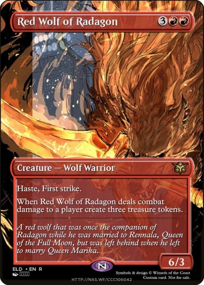 MTGNexus - Red Wolf of Radagon