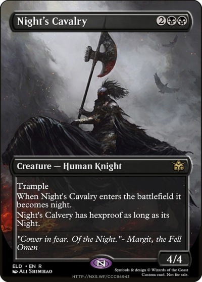 MTGNexus - Night's Cavalry