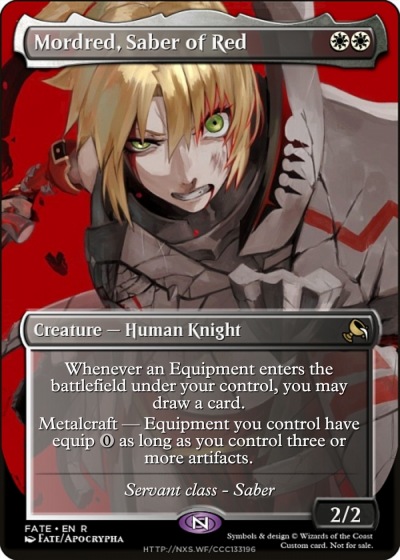 MTGNexus - Mordred, Saber of Red