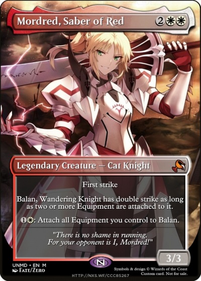 MTGNexus - Mordred, Saber of Red