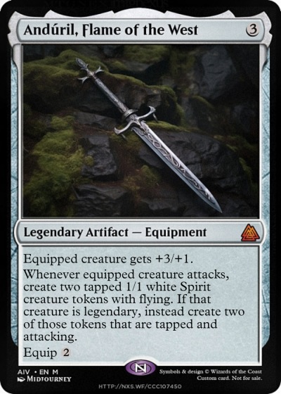 MTGNexus - Andúril, Flame of the West