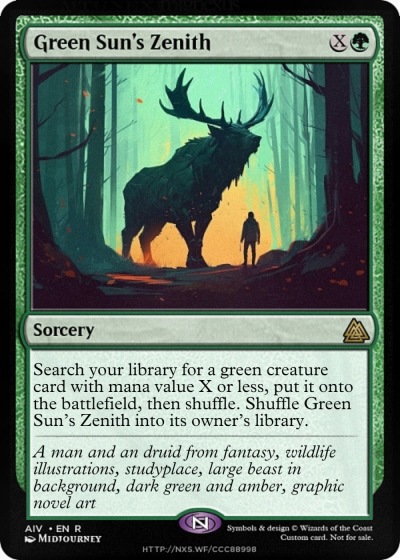 MTGNexus - Green Sun's Zenith