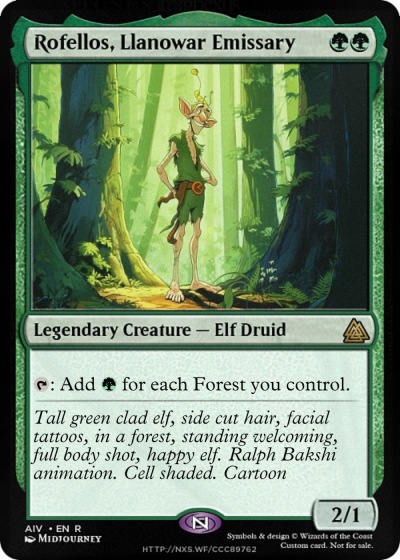 MTGNexus - Rofellos, Llanowar Emissary