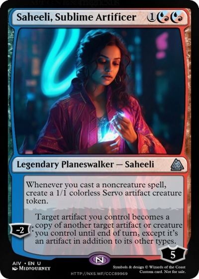 MTGNexus - Saheeli, Sublime Artificer