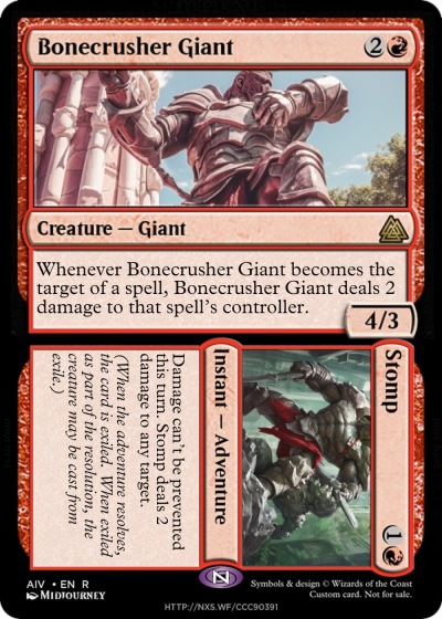MTGNexus - Bonecrusher Giant // Stomp