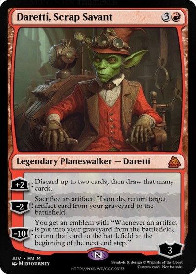 MTGNexus - Daretti, Scrap Savant