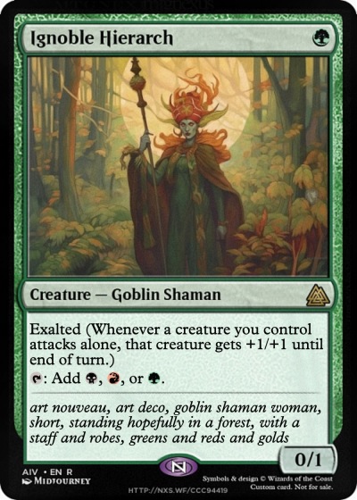 MTGNexus - Ignoble Hierarch