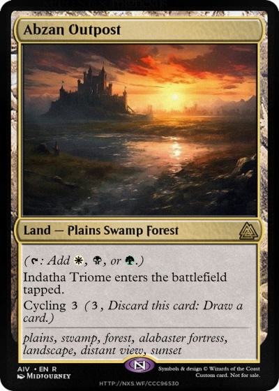 MTGNexus - Abzan Outpost