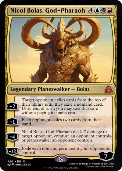 MTGNexus - Nicol Bolas, God-Pharaoh