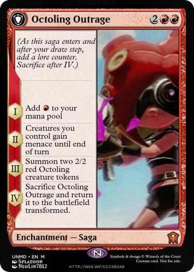 MTGNexus - Octoling Outrage // Aria The Octoling Commander
