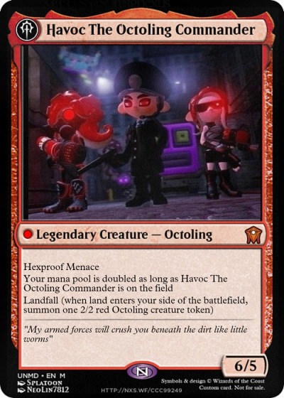 MTGNexus - Octoling Outrage // Aria The Octoling Commander