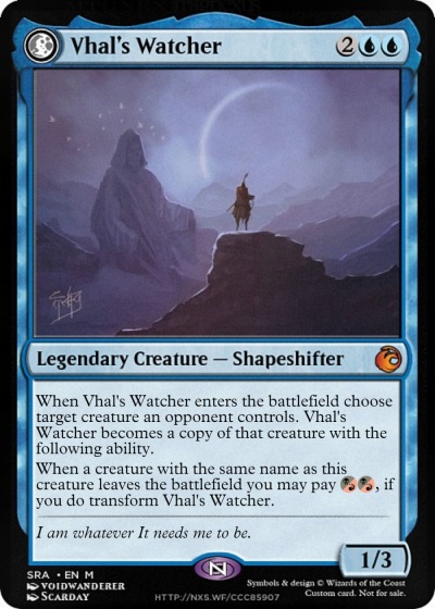 MTGNexus - Vhal's Watcher // Betrayal, Blade of Vhal
