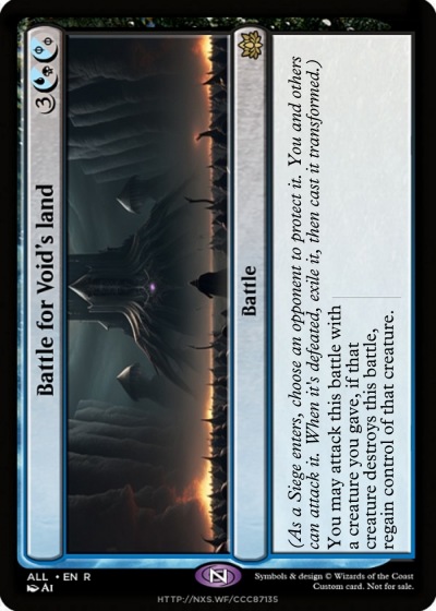 MTGNexus - Battle for Void's land