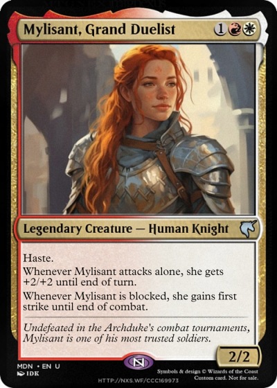 MTGNexus - Mylisant, Grand Duelist