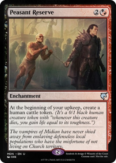 MTGNexus - Peasant Reserve