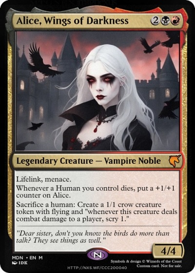 MTGNexus - Alice, Wings of Darkness