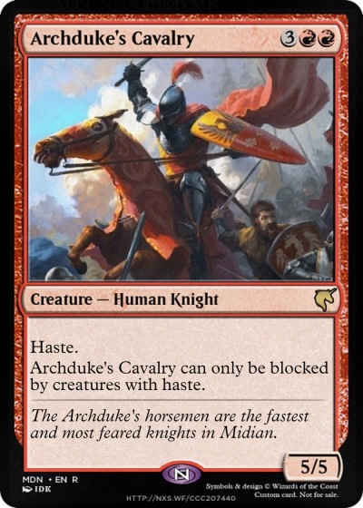 MTGNexus - Archduke's Cavalry