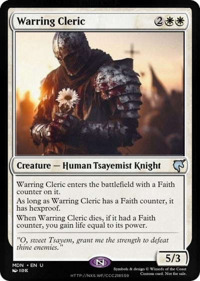 MTGNexus - Warring Cleric