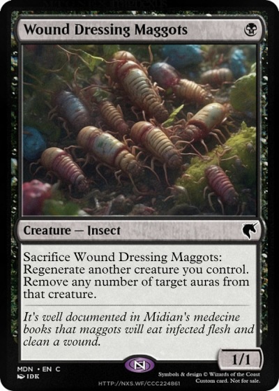 MTGNexus - Wound Dressing Maggots